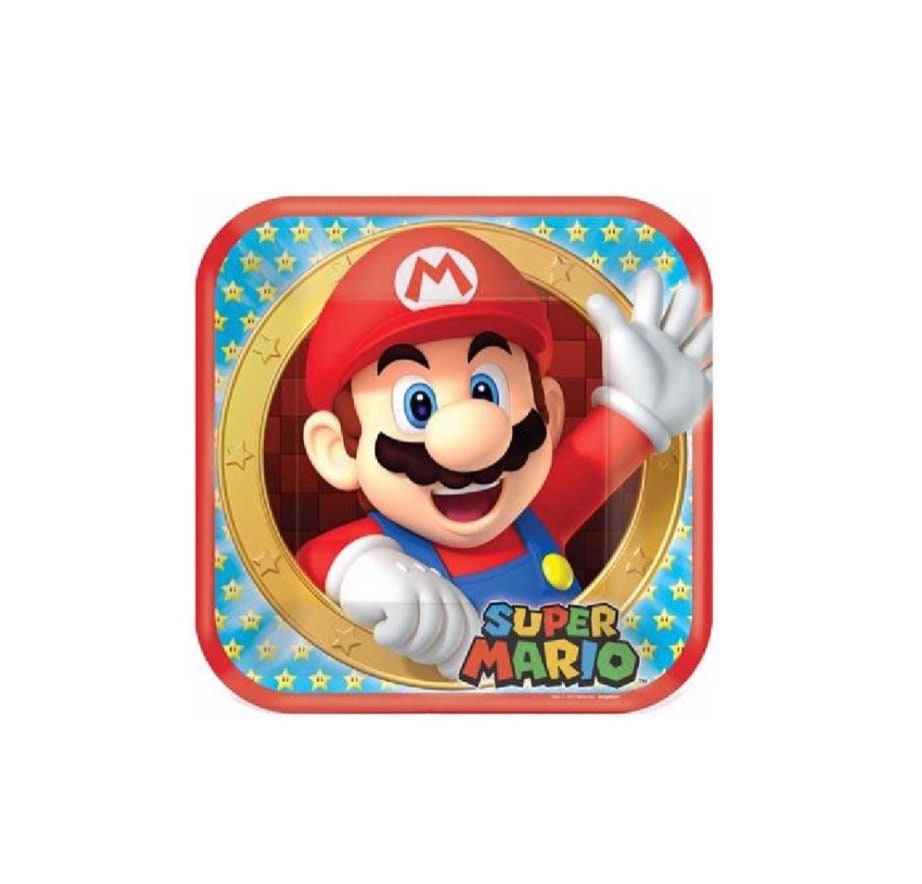 Super Mario Party Tableware/decorations Super Mario - Etsy UK