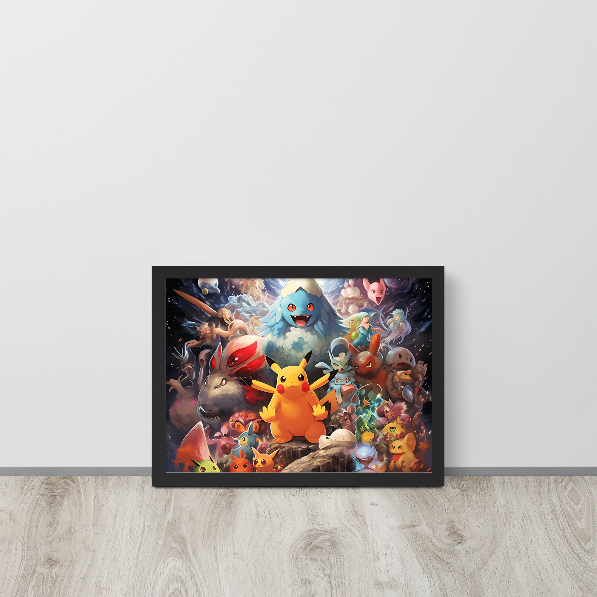 Pokémon Poster Pokémon Art - Etsy