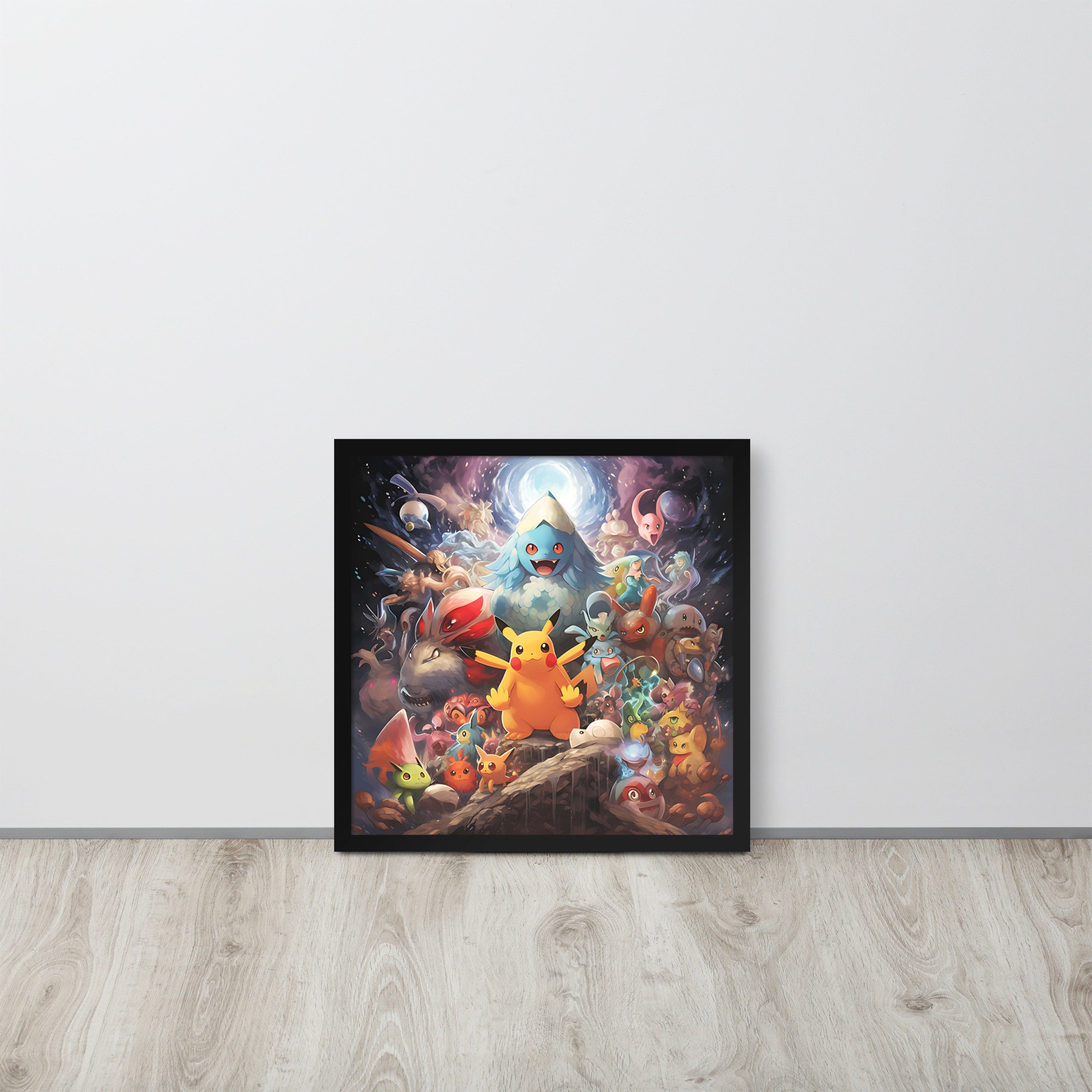 Pokémon Poster Pokémon Art - Etsy