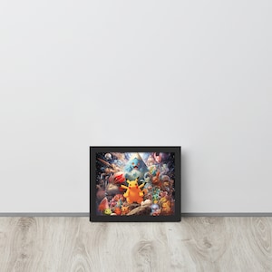 Pokémon Poster Pokémon Art - Etsy