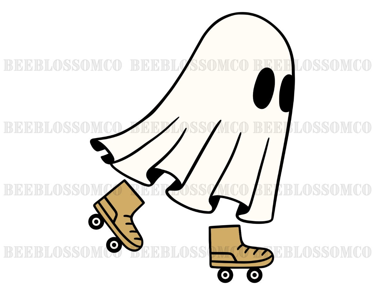 Cute Ghost Halloween Bundle SVG/PNG - Etsy
