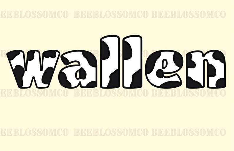 Wallen PNG, Morgan Wallen Png, Western Png, Cow Print Png, Morgan ...