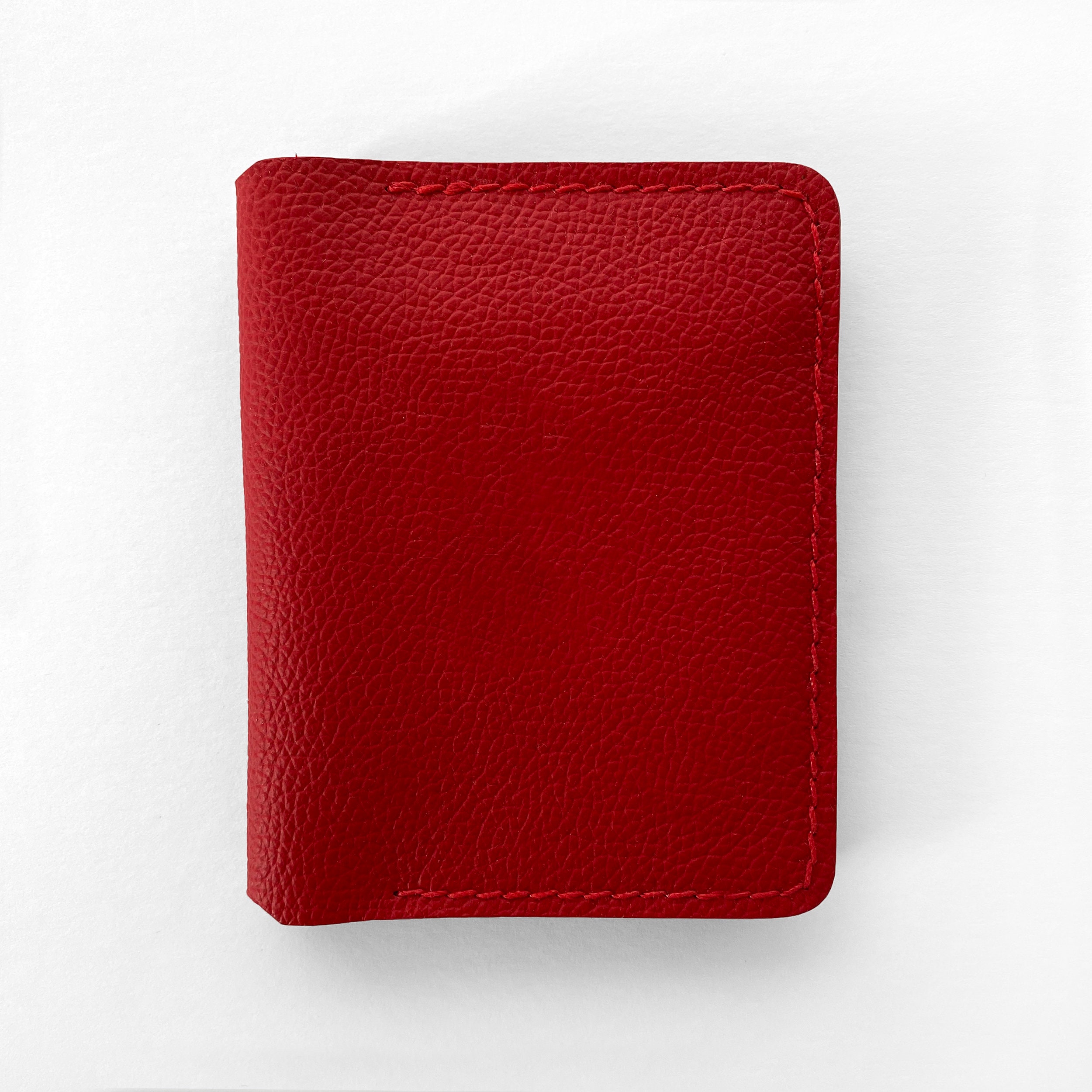 Red Bifold Wallet - Etsy