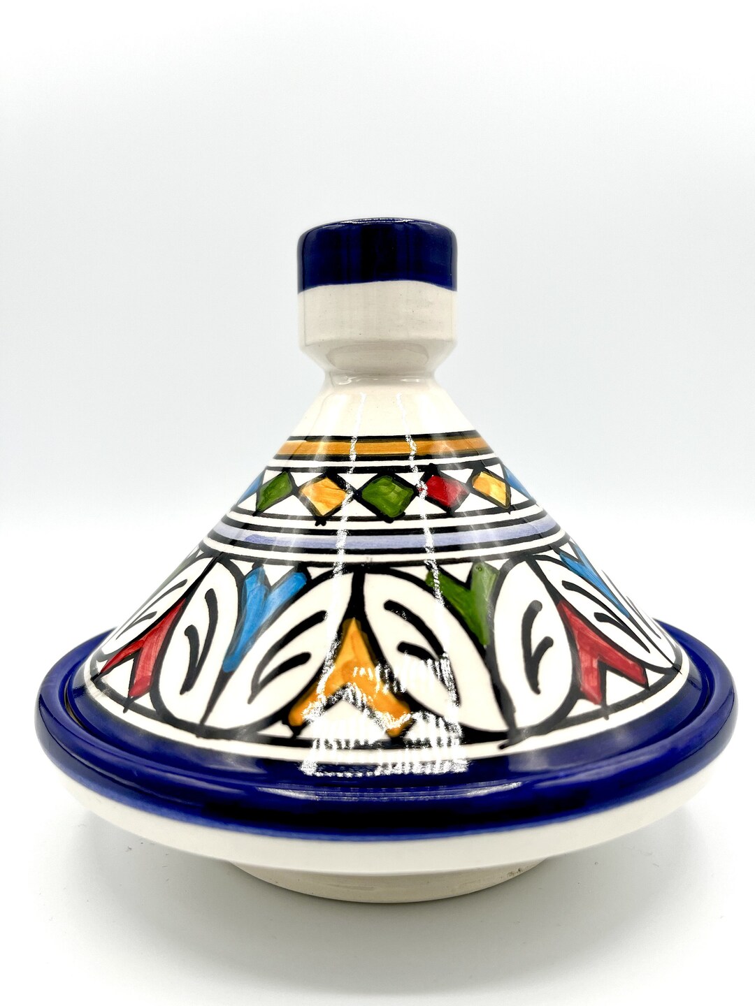 Mini Moroccan Tagine for Condiments Artisanal Ceramic for Salt, Sugar ...