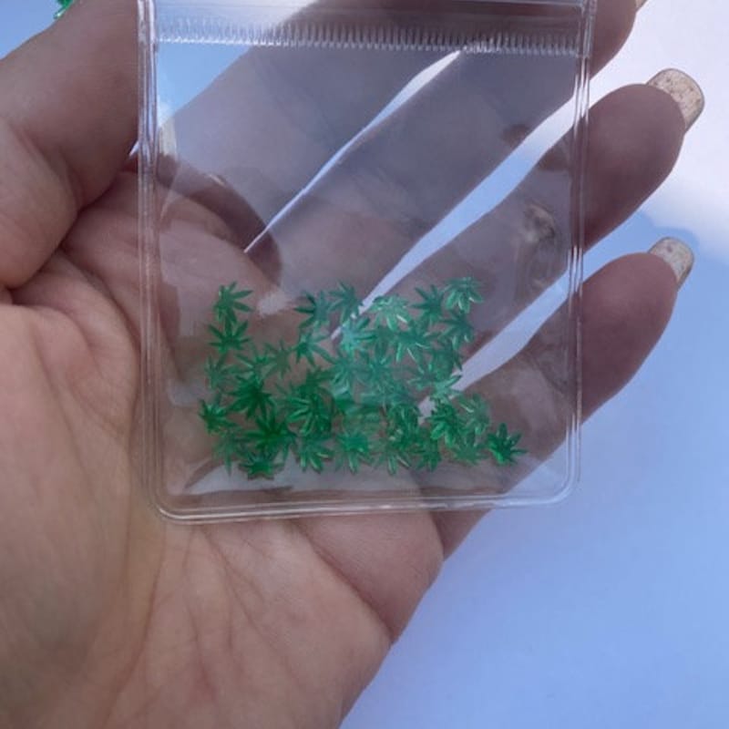 Weed Nail Decals - Etsy