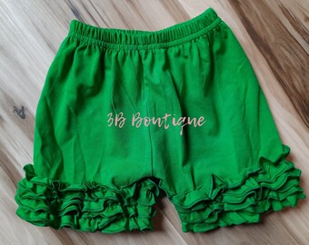Girls Ruffle Shorts - Etsy