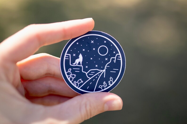 Starry Night Vinyl Sticker Laptop Decal Waterproof Sticker - Etsy