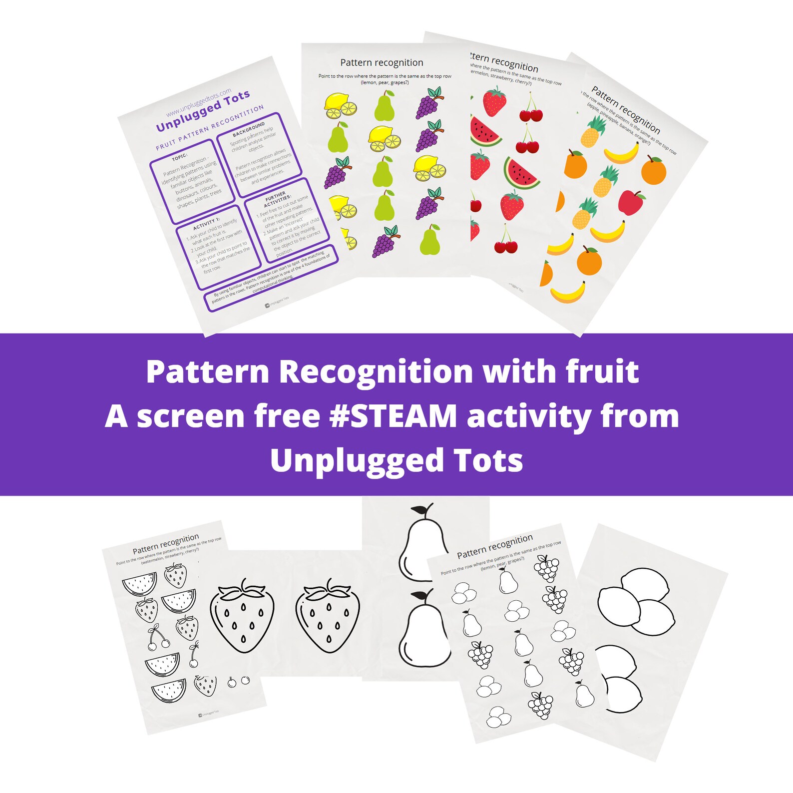 Printable Worksheet | EYFS | Pre-school | | Year 1 | Pattern ...