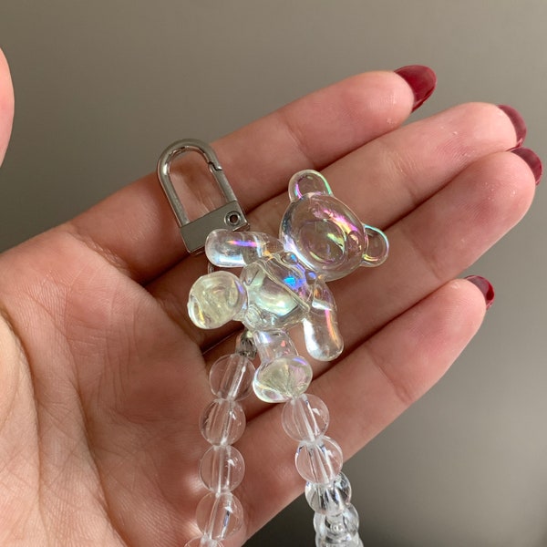 Bear Keychain - Etsy