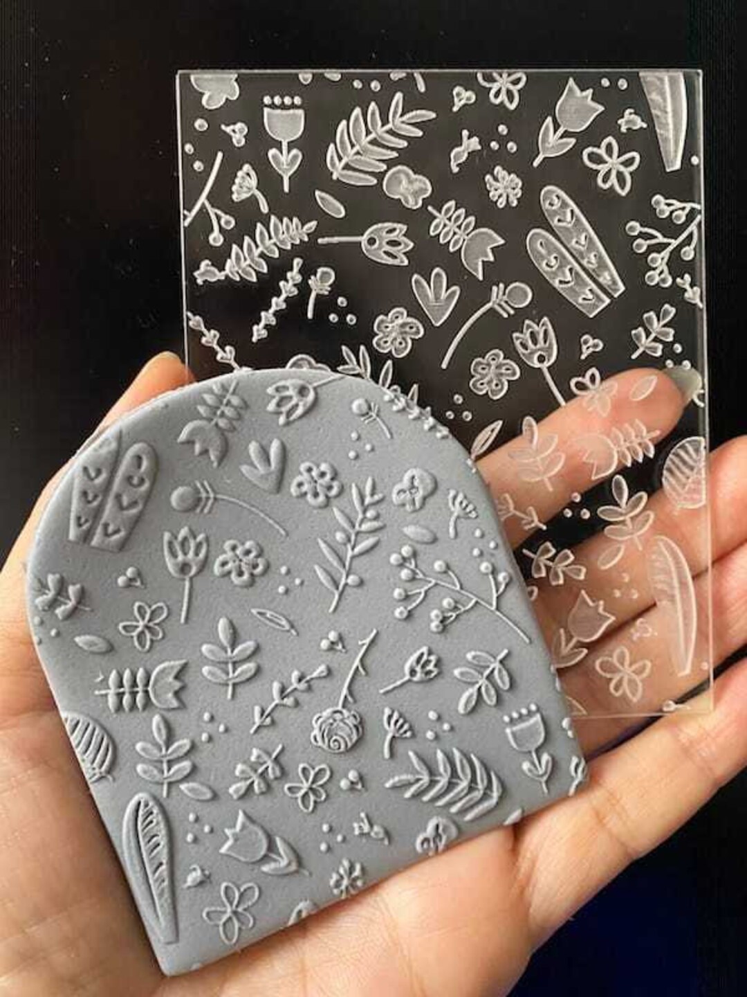 Paku Malzeme Pop-it Acrylic Stamp Wines BACKGROUND; 10,0*8,0 Cm ...
