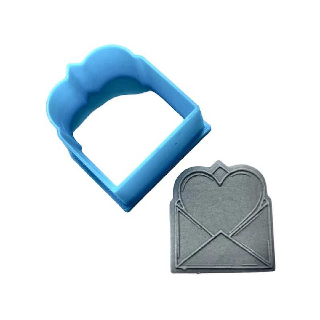 Paku Malzeme Love Envelope (texture Plate/mat for Polymer Clay) Fimo ...