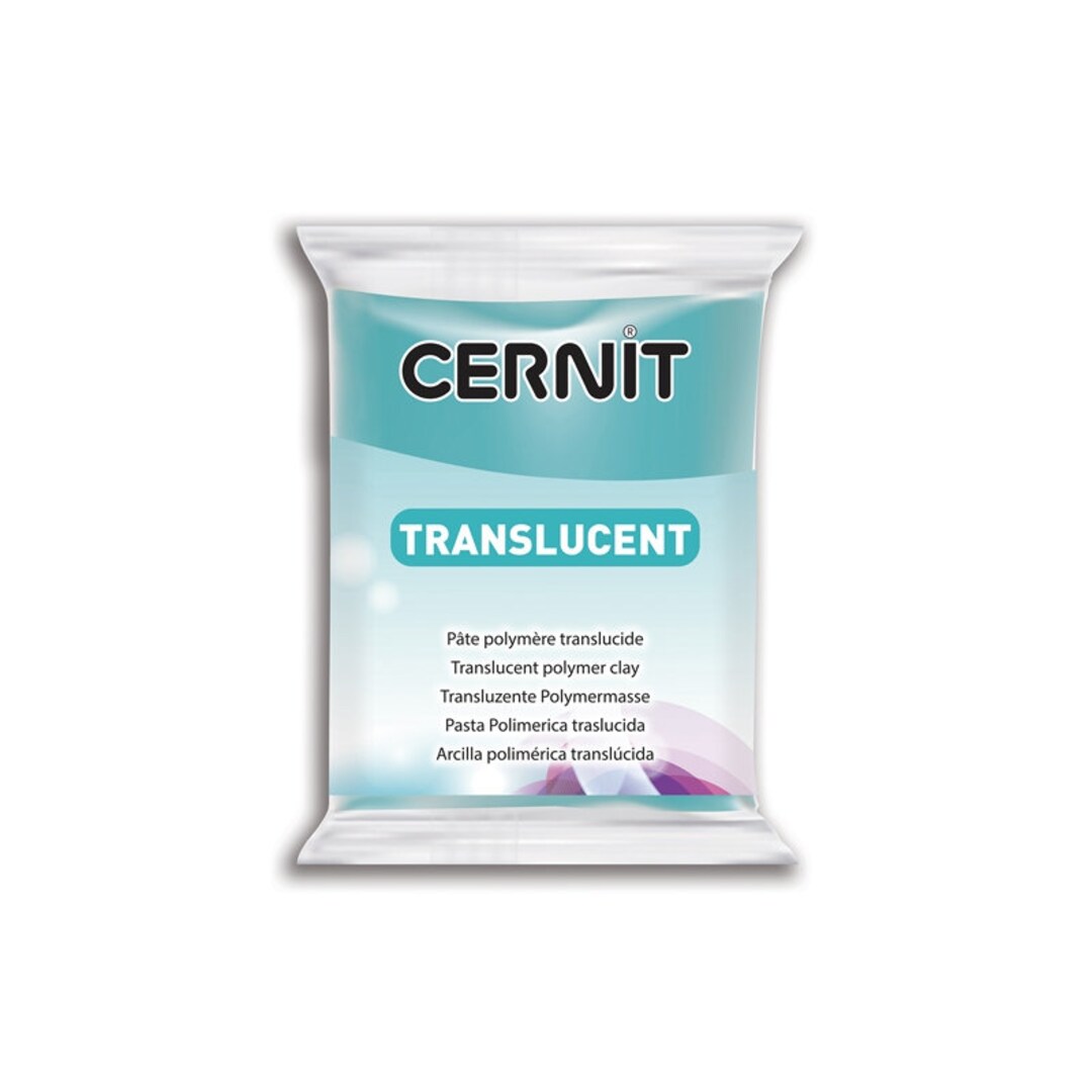 CERNIT Translucent 56 G Turquoise Blue No. 280 polymer Clay - Etsy