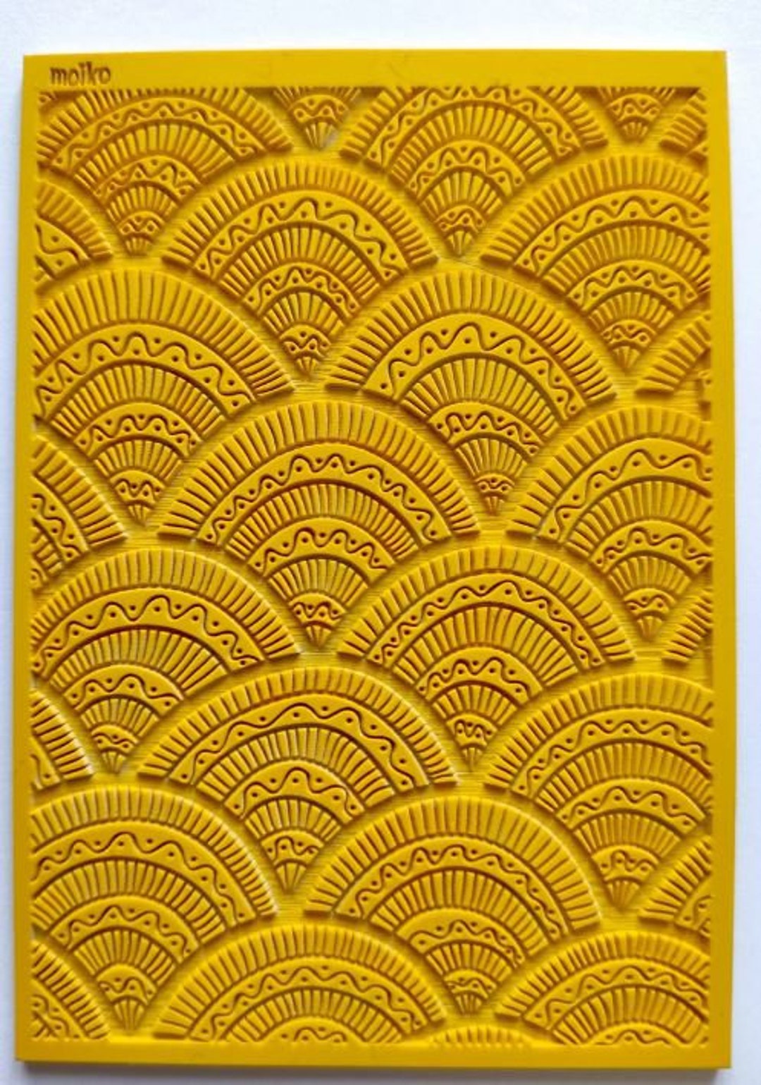 MOIKO Texture Tiles - 4.13 Texture Mat for Polymer Clay, Fimo, Sculpey ...