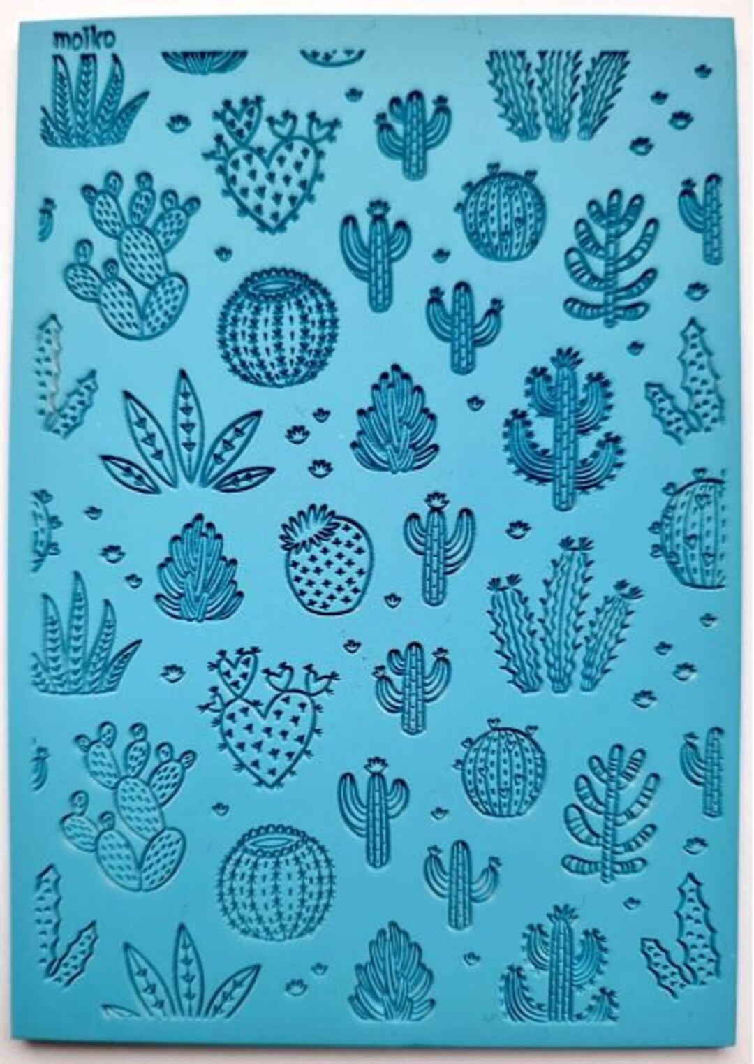 MOIKO Texture Tiles - 10.49, Texture Mat for Polymer Clay, Fimo ...