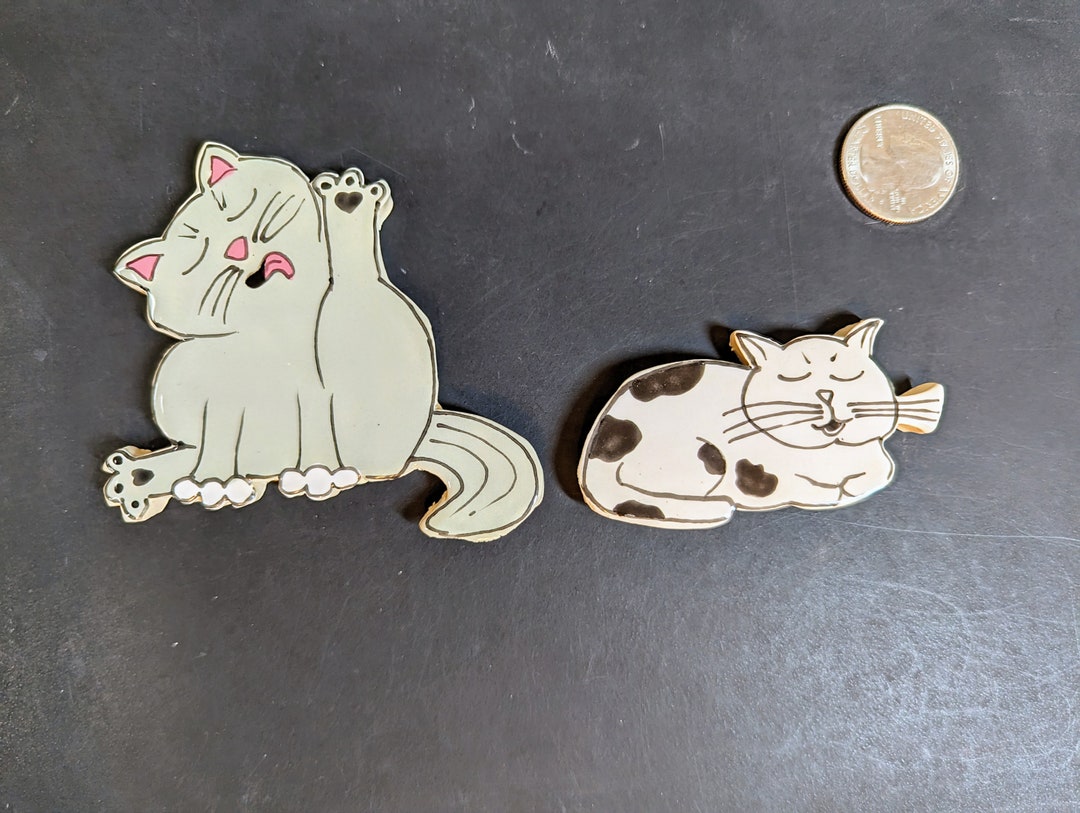 Handmade Ceramic Mosaic Cat Tiles, Decorative Tiles, Craft Tiles ...