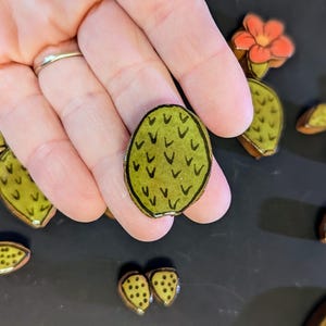 Handmade Ceramic Cactus Mosaic Tiles,accent Cactus Shaped Tile,craft ...