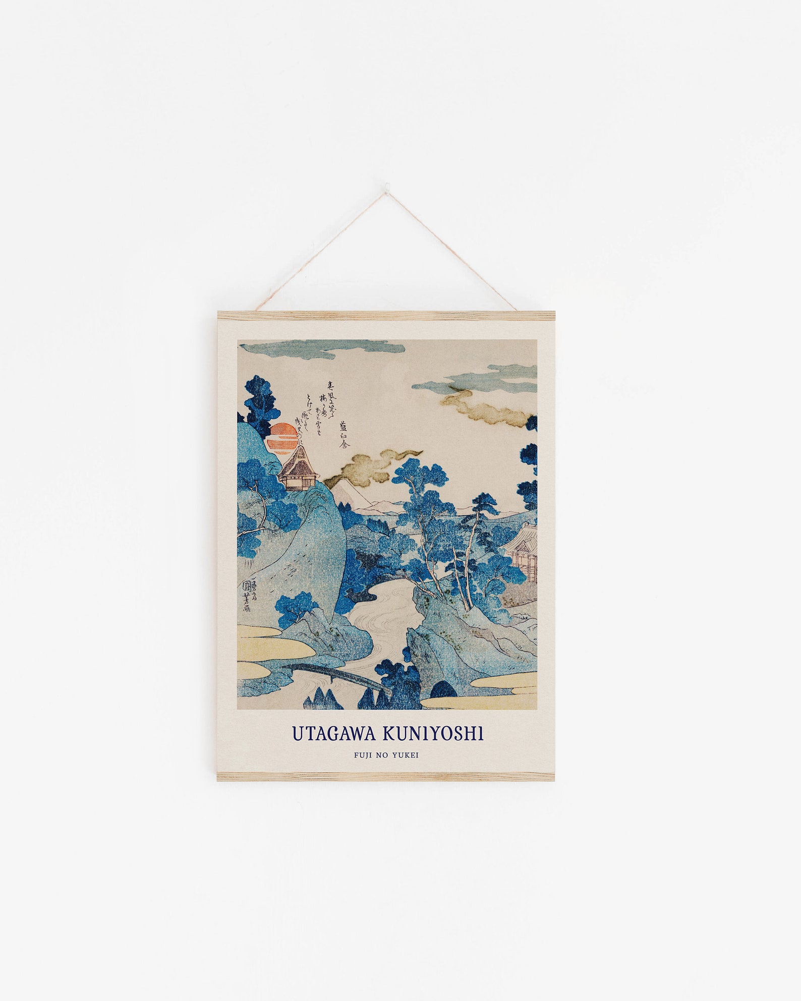 Japanese Prints Set of 3 Woodblock Art Minimal Wall Decor - Etsy