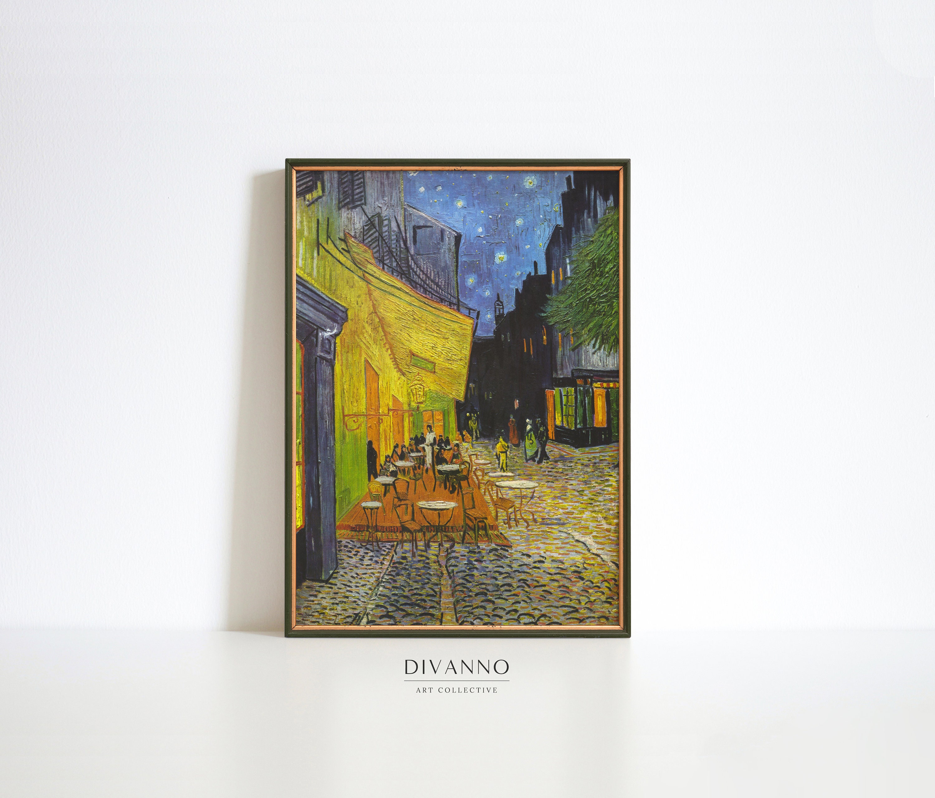 Set of 3 Van Gogh Prints, Starry Night Gallery Wall Decor, French Night ...