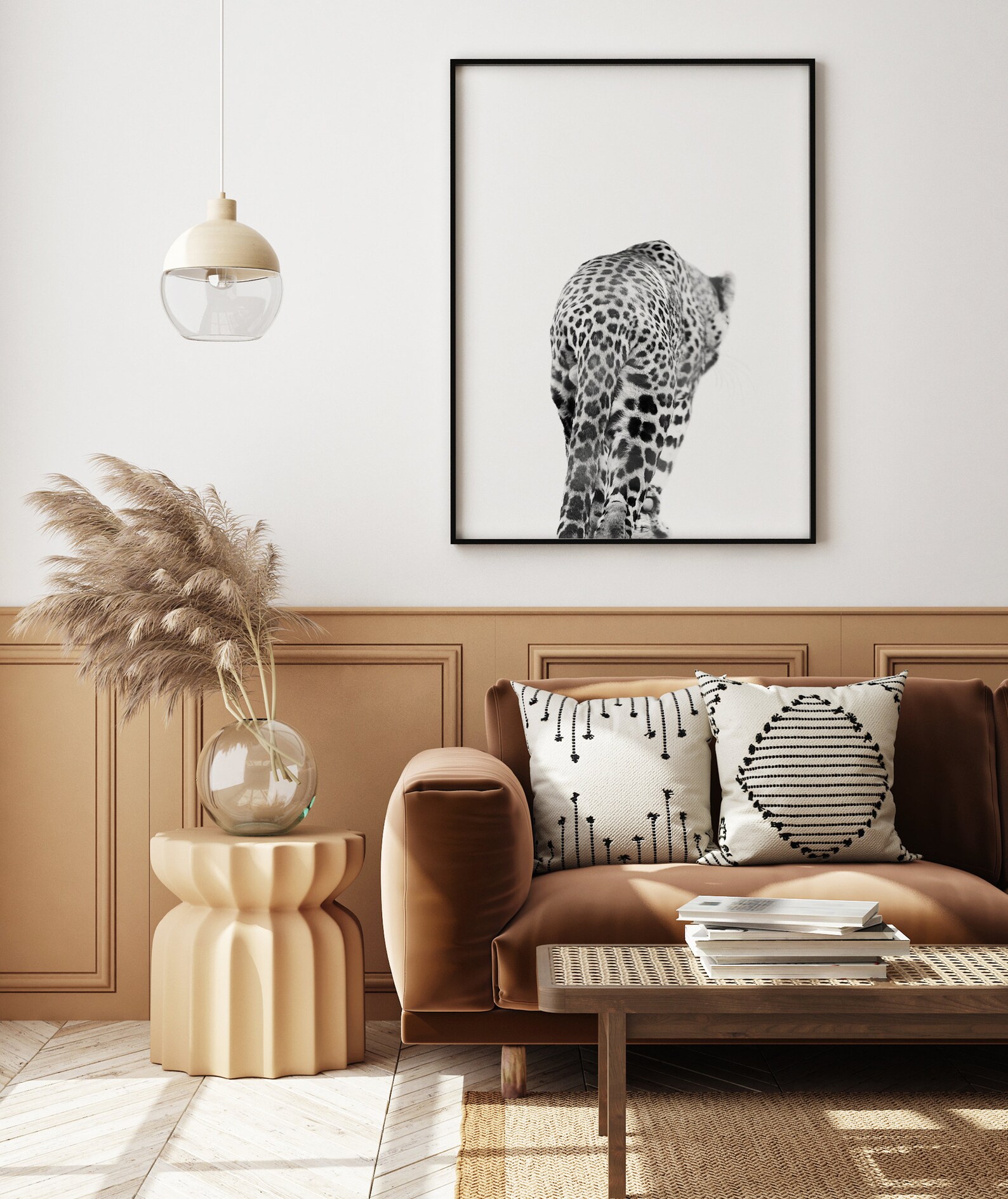 Set of 6 Animal Butt Prints, Bathroom Wall Decor, Safari Animals, Home ...