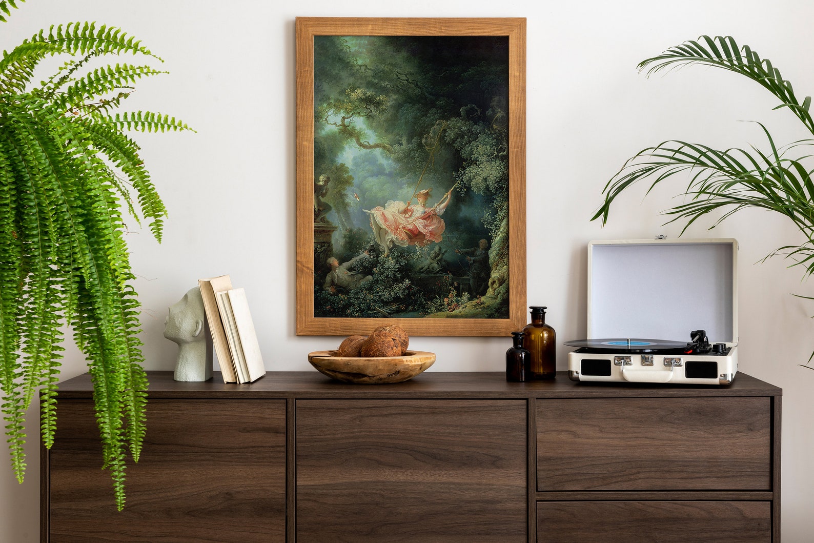 Fragonard the Swing Print, Rococo French Painting (digital Art Print ...