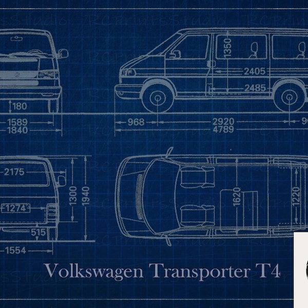 Transporter T4 Blueprint - Etsy