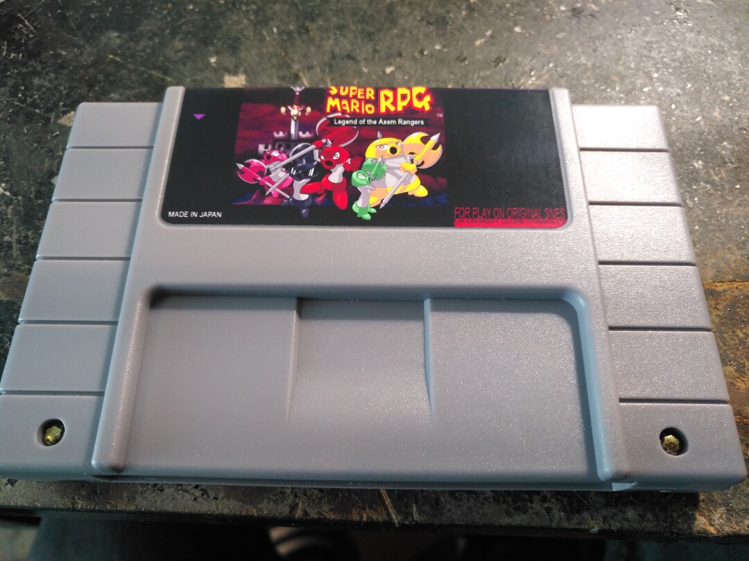 Super Mario RPG Legend of Axem Rangers for Use on the Super - Etsy
