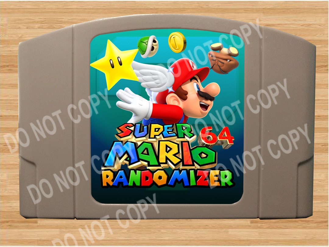 Super Mario 64 Randomizer Kaze Edition N64 Nintendo 64 - Etsy