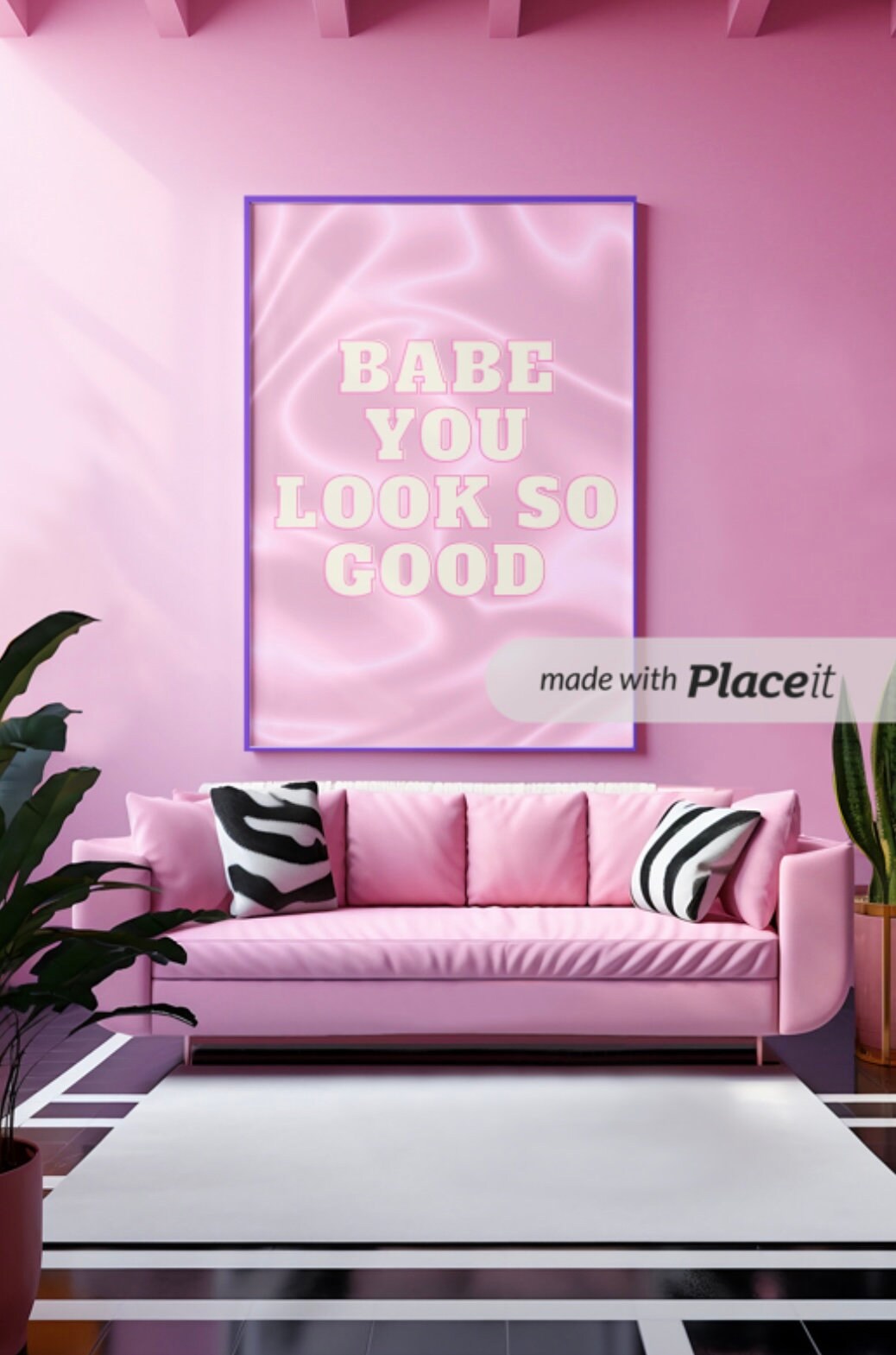 Boujee Digital Print - Etsy