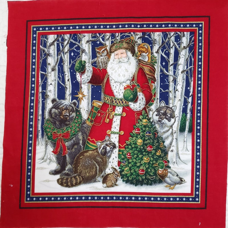 Christmas Fabric Panels - Etsy