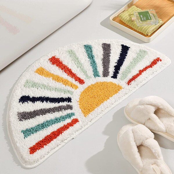 Round Bath Mat - Etsy
