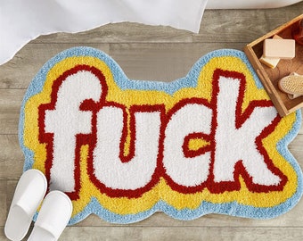 Funny Tufted Rug - Etsy
