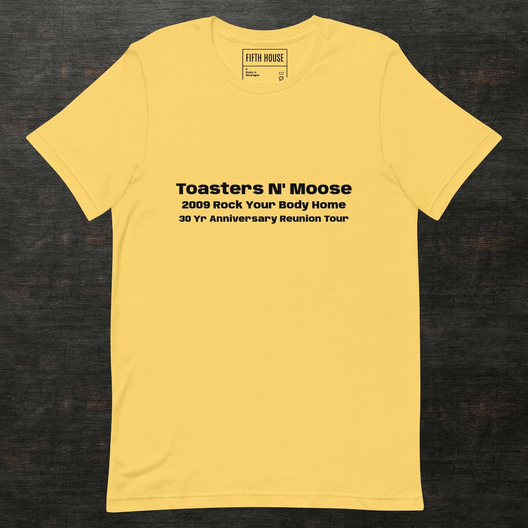 Toasters N' Moose Reunion Tee - Etsy