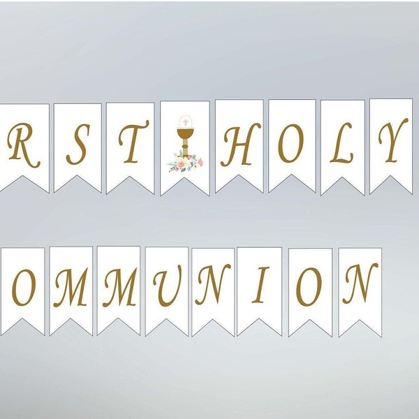 Communion Banner - Etsy