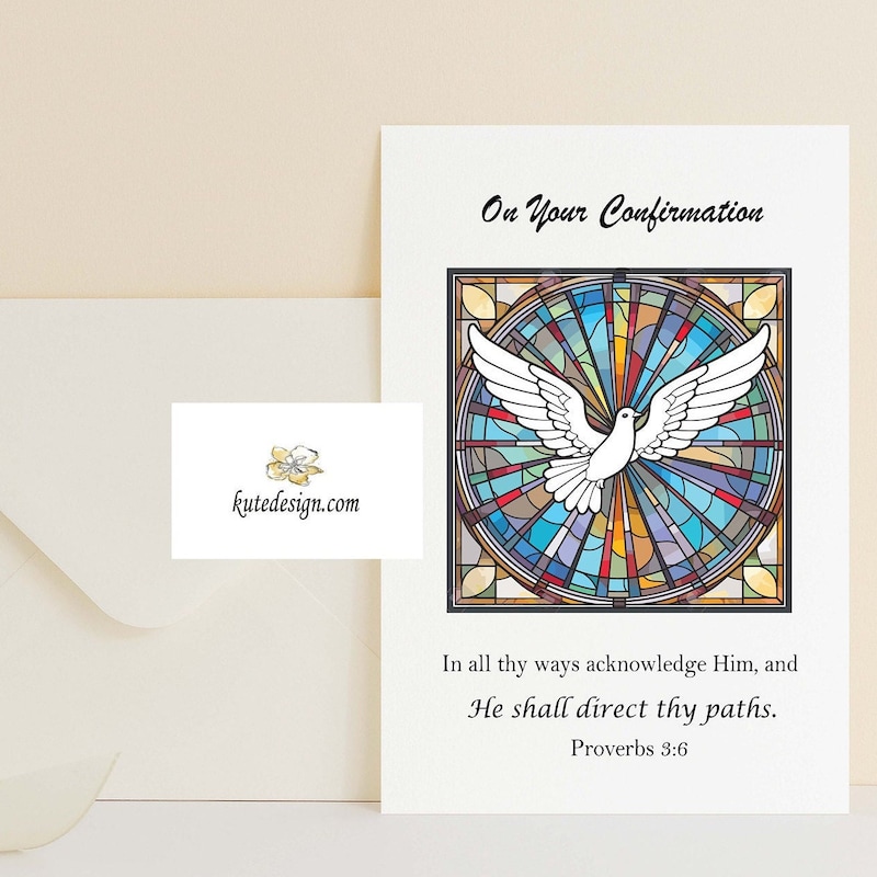 Catholic Confirmation Cards - Etsy