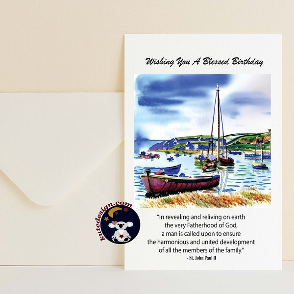 Catholic Priest Birthday Card - Etsy