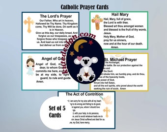 Act of Contrition Prayer, Catholic Prayers - Etsy