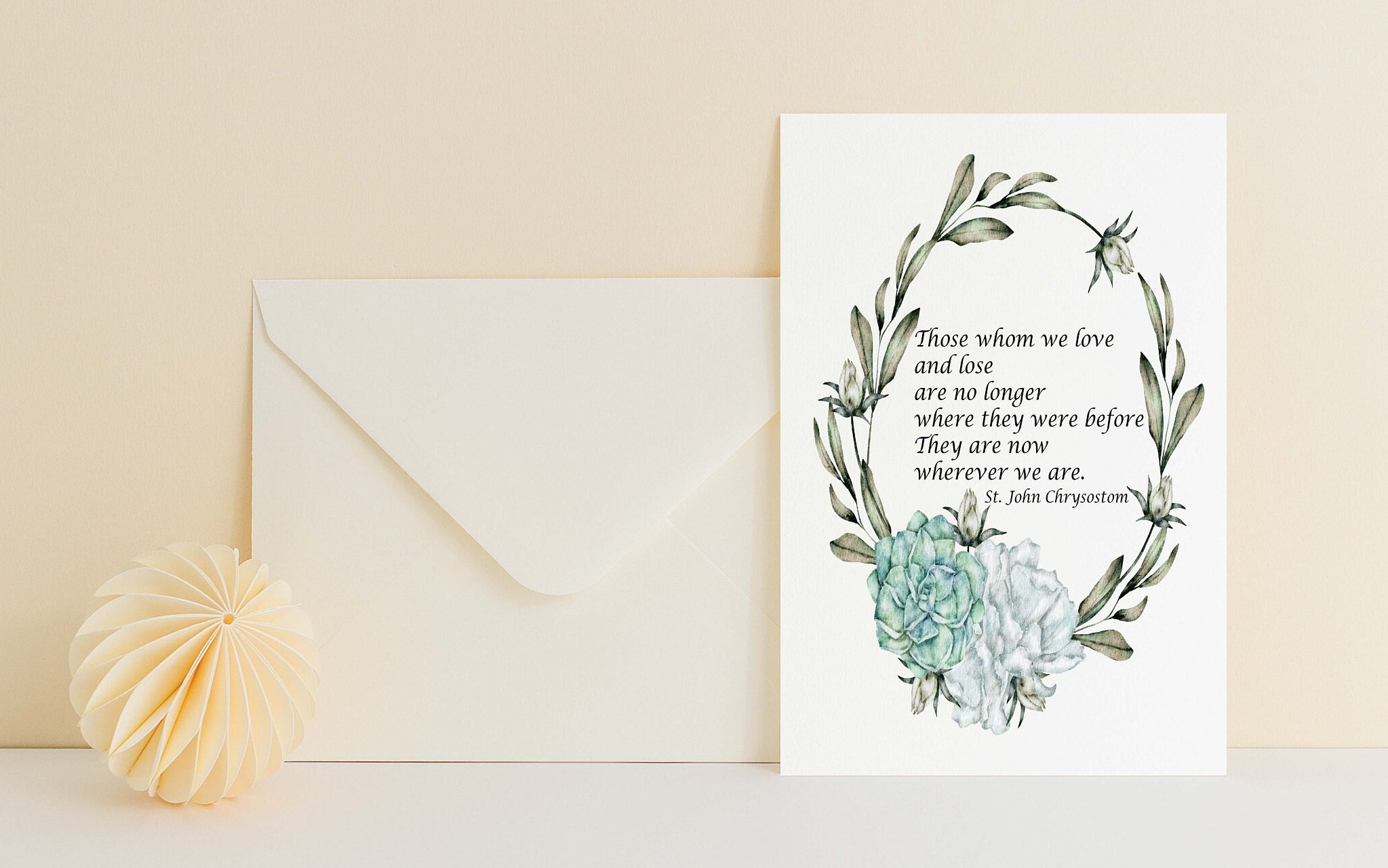 Spiritual Sympathy Card, Catholic Sympathy Card, Printable Sympathy ...