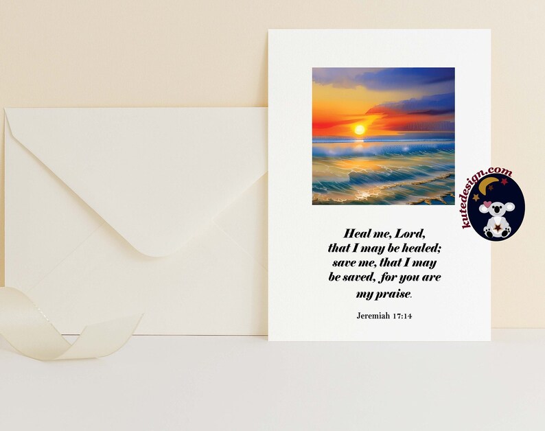 Religious Healing Card, Printable Get Well Card, Catholic Card ...