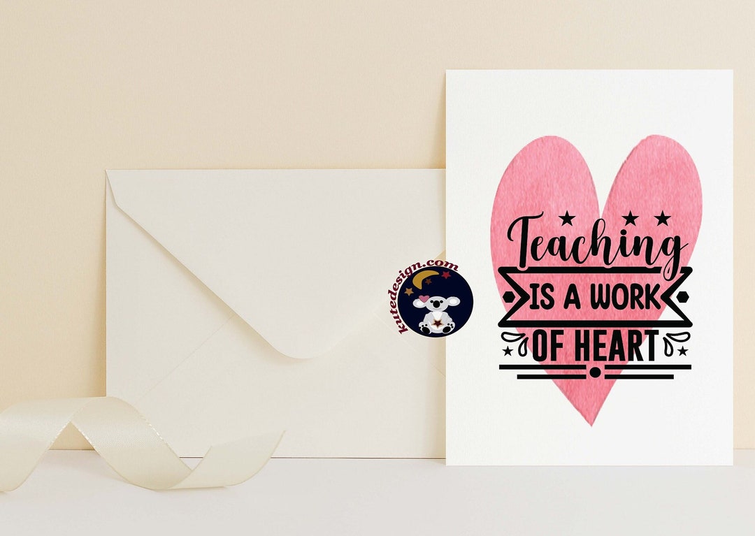 Printable Teacher Appreciation Card, Teacher Thank You Card, End of the ...