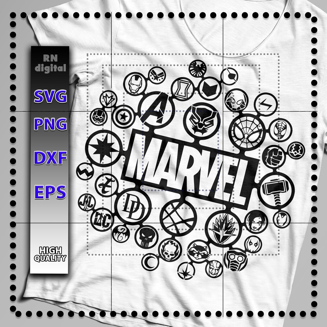 Superhero Svg Super Hero Logo Svg Superhero Characters - Etsy UK