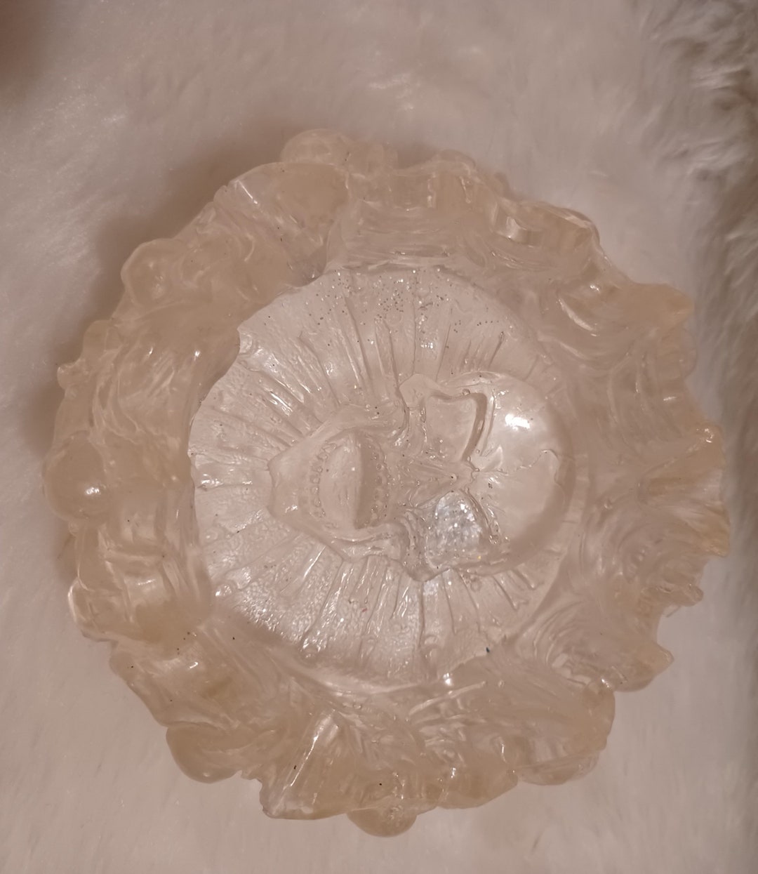 Transparent Epoxy Resin Skull Ashtray. - Etsy
