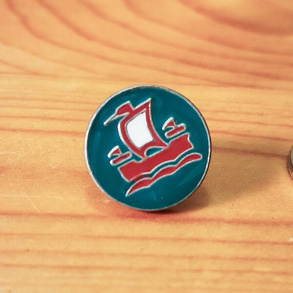 Viking Ship Pin - Etsy