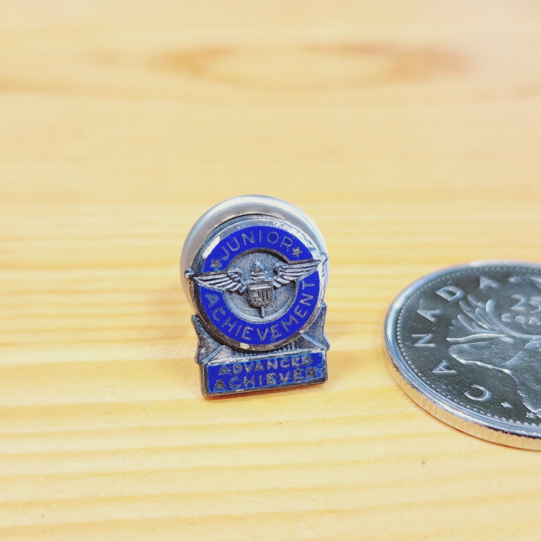 Junior Achievement Advanced Achiever Sterling Silver Levens MFG Brooch ...