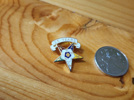 25 Years - Fatal Order Of The Eastern Star - Beautifu… - Gem