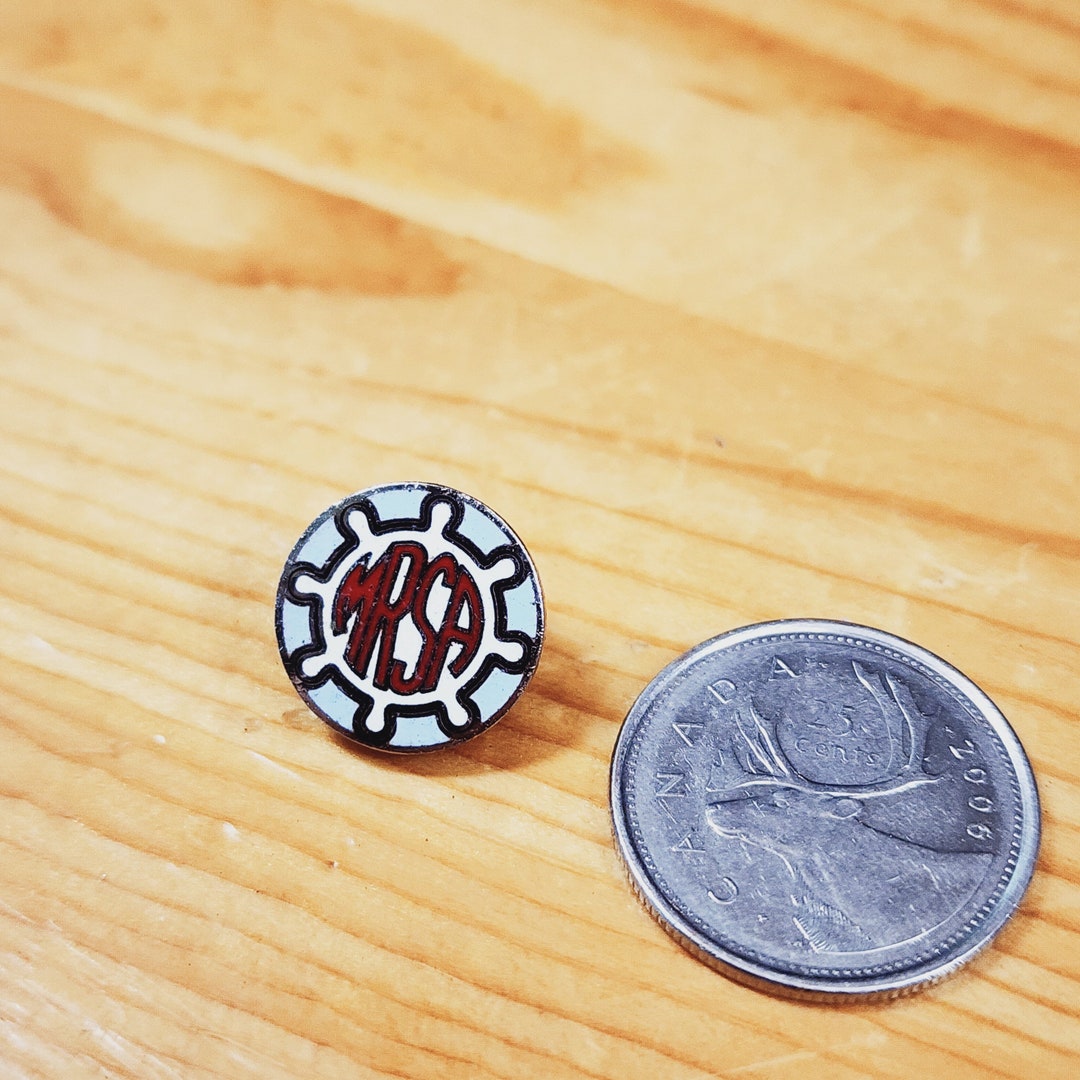 Vintage MRSA Enamel Pin – Red, White & Blue Union Lapel Pin - Etsy