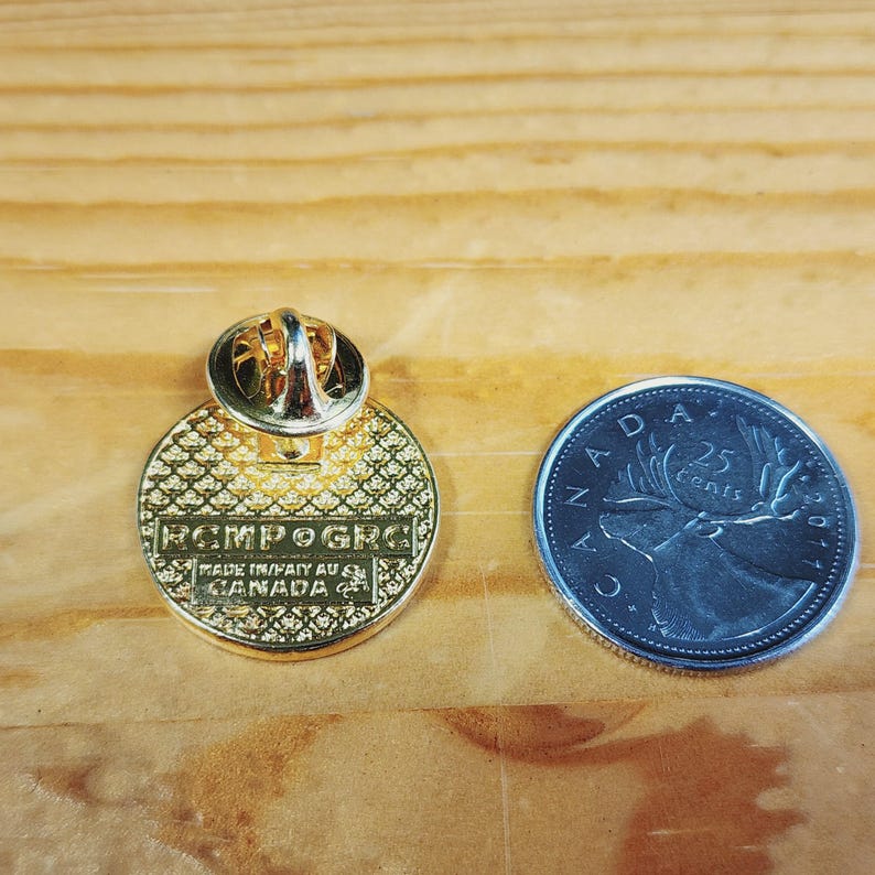 RCMP 125th Anniversary Enamel Pin, Vintage Canadian Police Brooch - Etsy