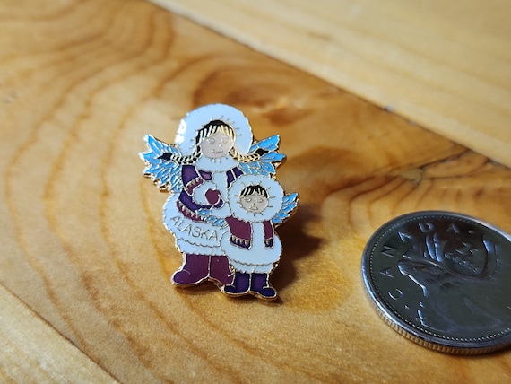 Alaska - Beautiful Vintage Alaskan Brooch Pin Unique … - Gem