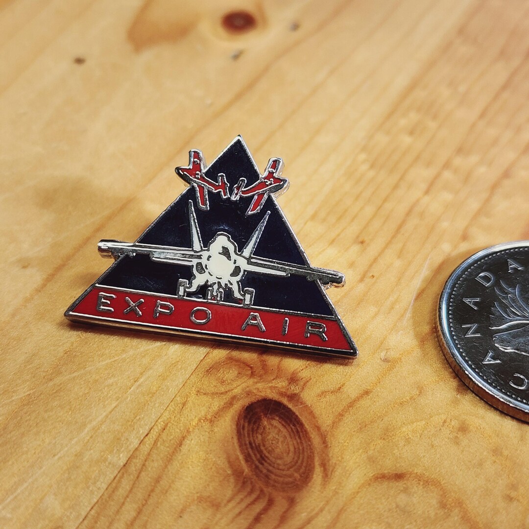 Expo Air - Beautiful Vintage Air Show Brooch Pin Unique Rare Hat Pin ...