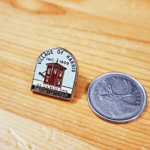 Saskatchewan Village of Harris INC. 1909 Old C.N Water Tower - Brooch ...