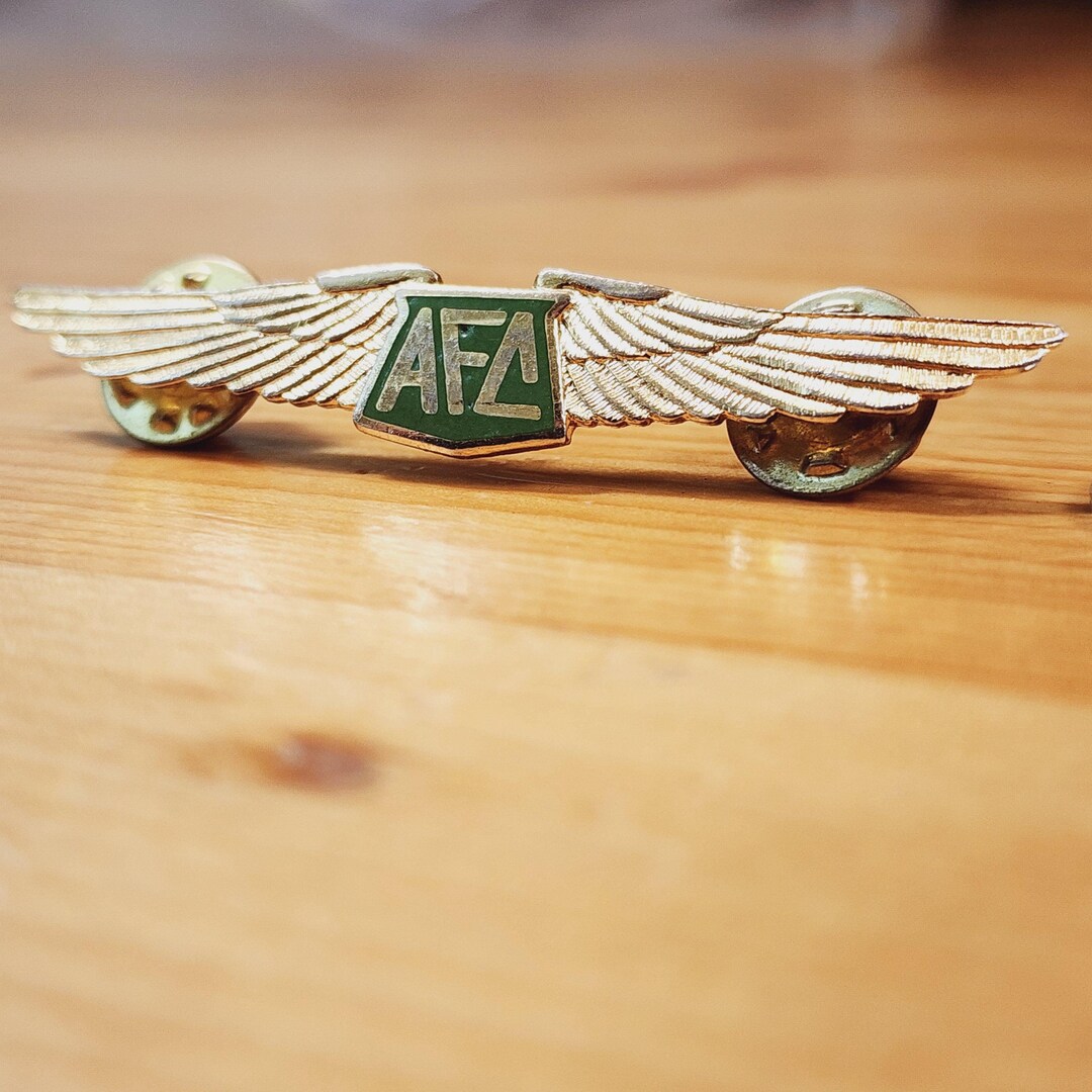 AFC - Wings Pin - American? Australian? Flight Corps? Brooch Pin Unique ...